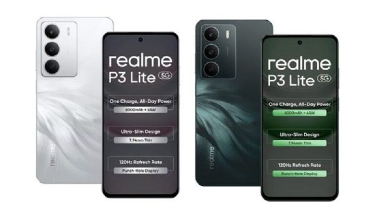 Realme P3 Lite 5G: The Slimmest Smartphone with 6000mAh Battery ...